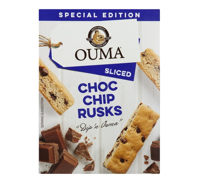 Ouma Ouma Sliced Rusks Choc Chip (1 x 450g) | Makro