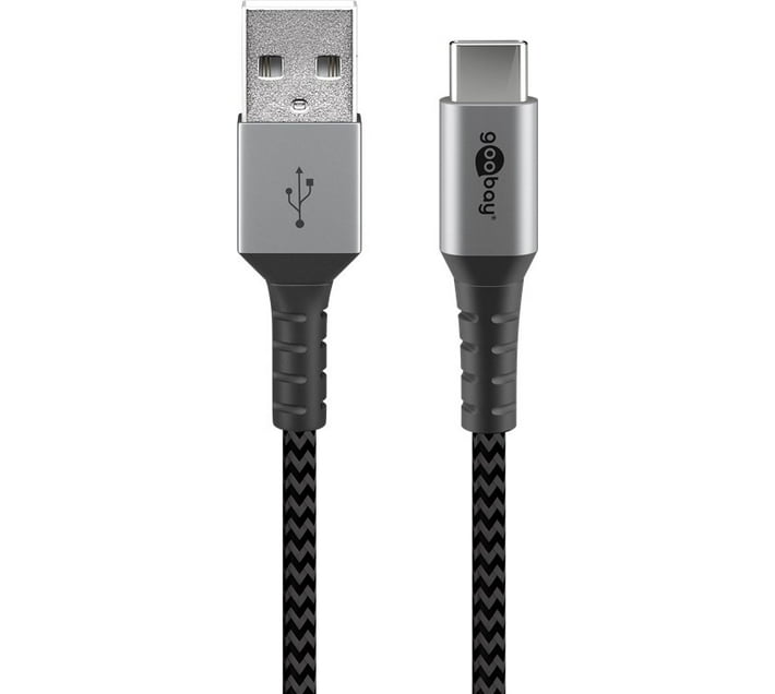 Goobay USB Type A To USB Type C 2 m 49297 (Compatible with Mobile ...