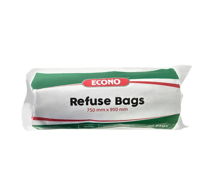 Econo Refuse Bags (20's) | Makro