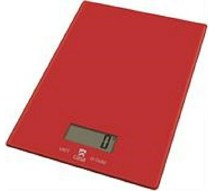 Casa Kitchen-Scale Digital Kitchen Weighing Scale (Red) | Makro