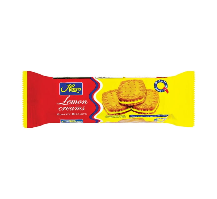 Henro Creams Biscuits Lemon (150 g) | Makro