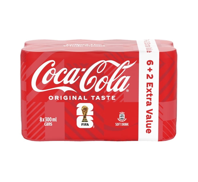 Buy Coca Cola Soft Drink 300ml (6 x 300ml) in Bulk | Makro Business