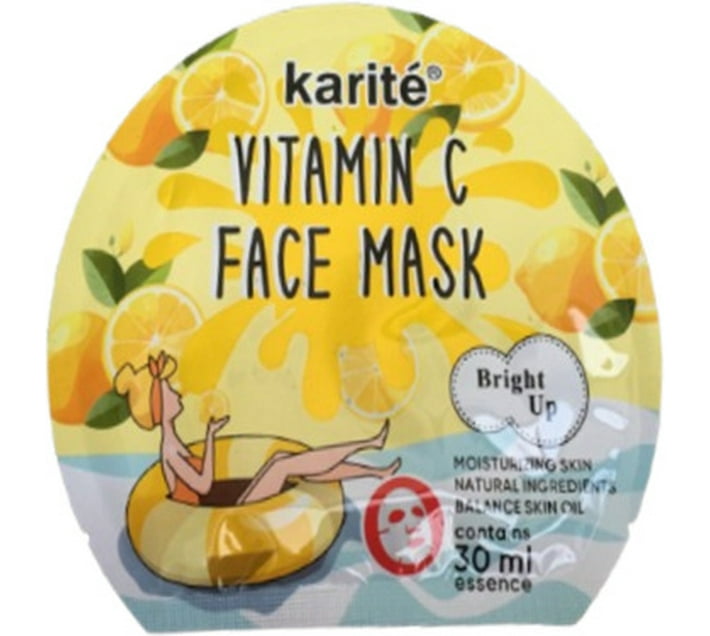 KARITE Vitamin C Face Mask Sheet (30 g) | Makro