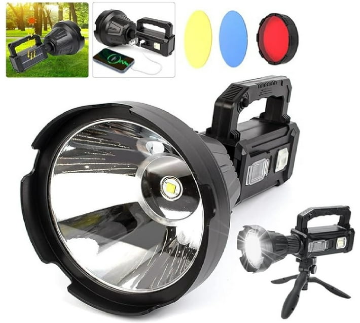 Generic Solar Rechargeable Flash Light 150MM 10 hr Lantern Emergency ...