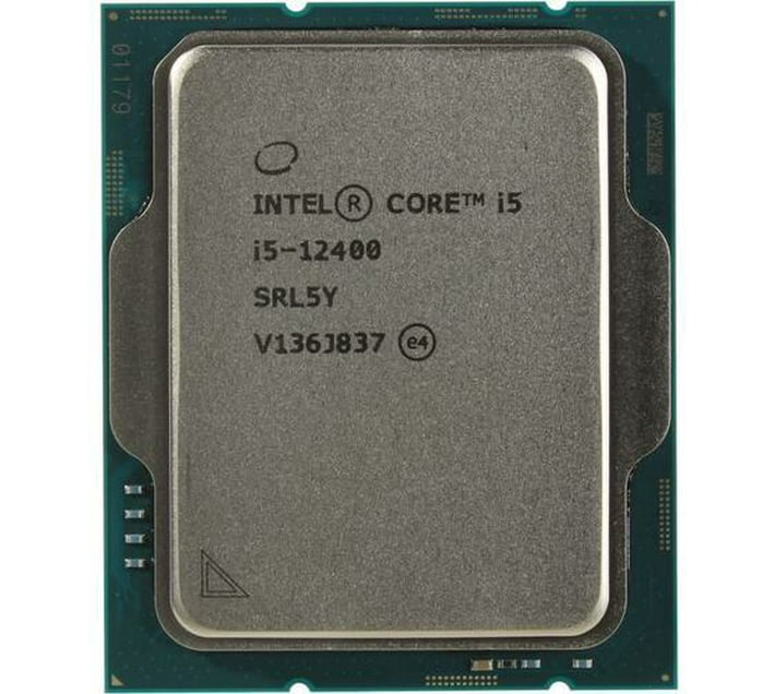 Intel BX8071512400 Upto 4.4 GHz 6 Cores LGA1700 Desktop Processor (Grey) | Makro