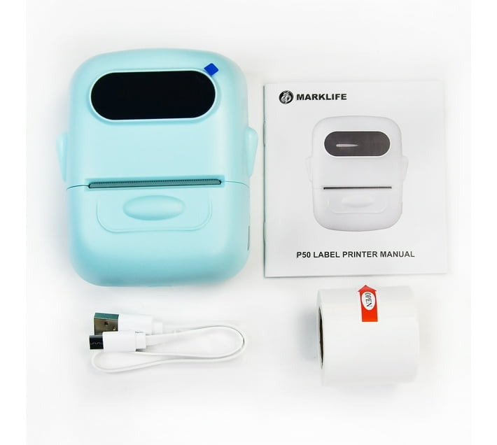 Buy marklife Mini Handheld Portable Thermal Barcode Label Printer ...