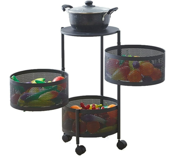 sisa ssazzoo09 Steel Kitchen Trolley (Knock Down) | Makro