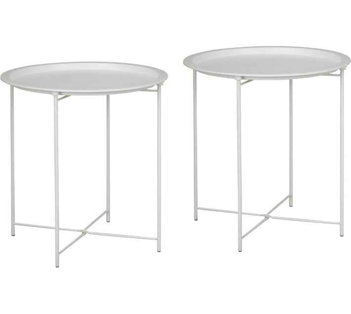 Everfurn FD-BUN-09 Engineered Wood Side Table (Finish Colour - White, DIY(Do-It-Yourself)) | Makro