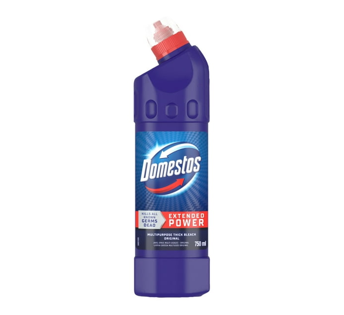 Buy Domestos Thick Bleach Regular (20 x 750ml) in Bulk | Makro Business