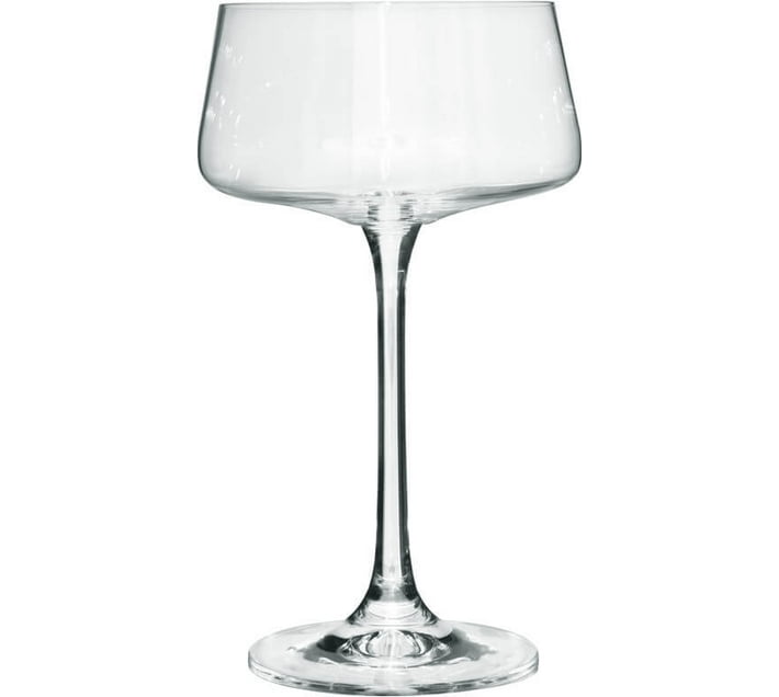 Modern Casa (Pack of 6) MCCRD52U1 Champagne Glass Set (220 ml, Glass ...