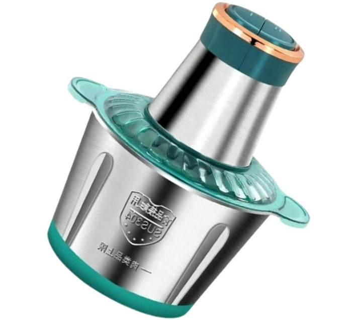 Generic Kitchen Expert 2Ltr Stainless Steel & Glass Meat Grinder Food ...