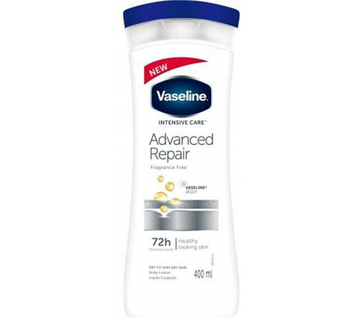 Buy Vaseline Advanced Repair Fragrance Free Body Lotion (400 ml) in ...