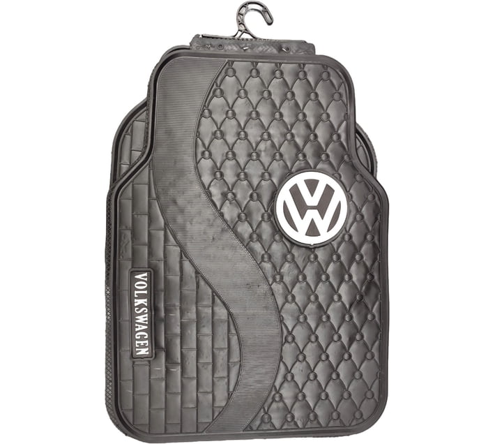 VW Rubber 3D Mat For Volkswagen Universal (Black) | Makro