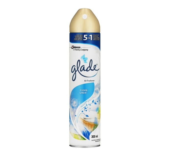 Buy Glade Air Freshener Clean Linen 300ml in Bulk | Makro Business