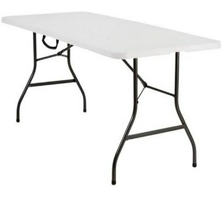 Foldable Table Heavy Duty Table Plastic Multipurpose Table (Free ...