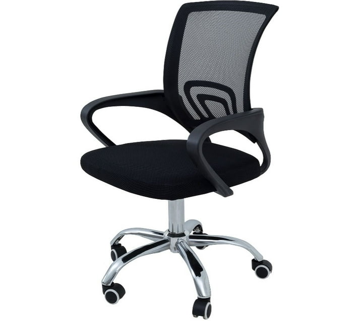 Office Basic Mesh Back Office Adjustable Arm Chair | Makro