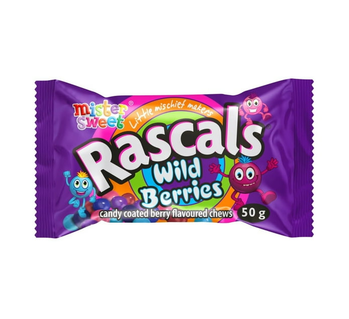 Someone’s in a Makro Rascals Candy Chews Wild Berries (1 x 50g) Mood