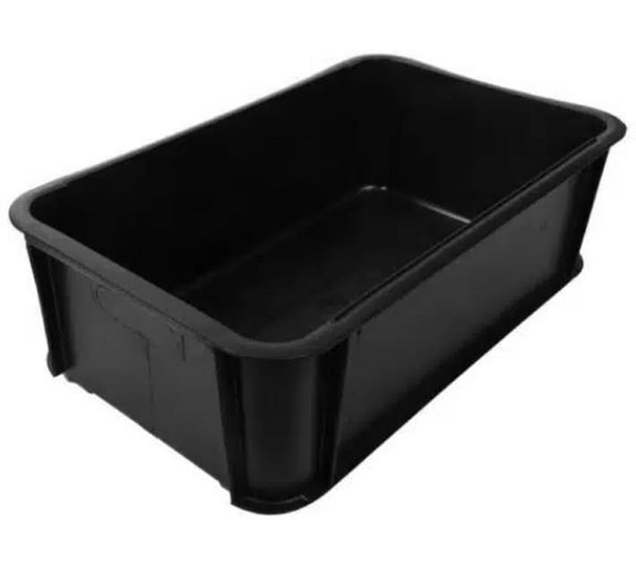generic Plastic Grocery Container - 30 l (Black) | Makro