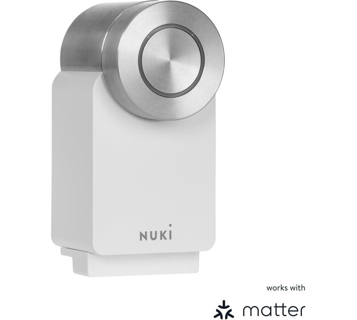 Generic Nuki - Smart Lock 4th Gen Pro (White) Smart Door Lock () | Makro