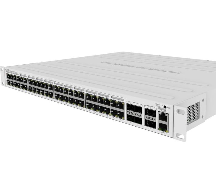 Mikrotik Cloud Router Switch 354-48p-4s-2q-rm Network Switch (Grey) | Makro