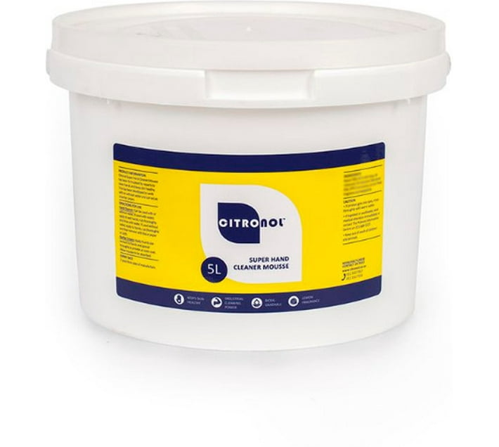 citronol Hand / Barrier Cream with Mousse Hand Cleaner - 5L Bucket Hand ...