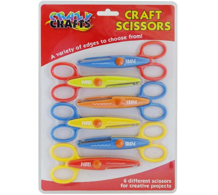 Crazy Crafts scissors set Scissors (Multicolor) | Makro