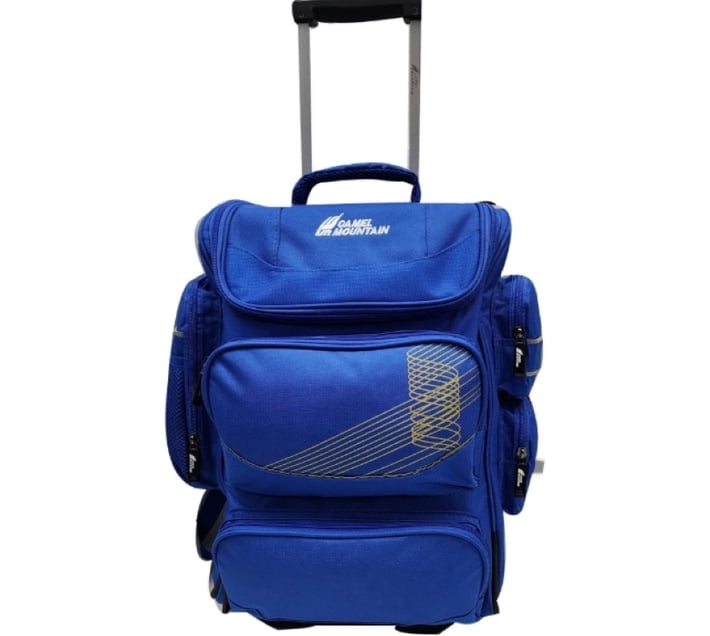 Camel Mountain School Trolley Bag with Extendable Handles and 6 ...