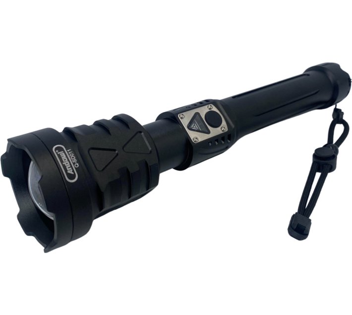 Generic LED Bright Rechargerble Flashlight 8 hr Torch Emergency Light ...