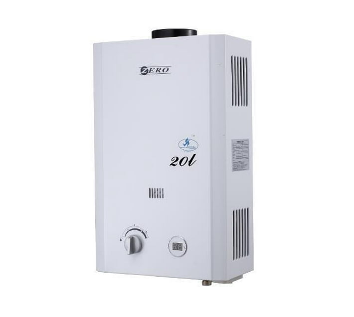 Zero 20L Low Pressure Gas Geyser With Flue | Makro