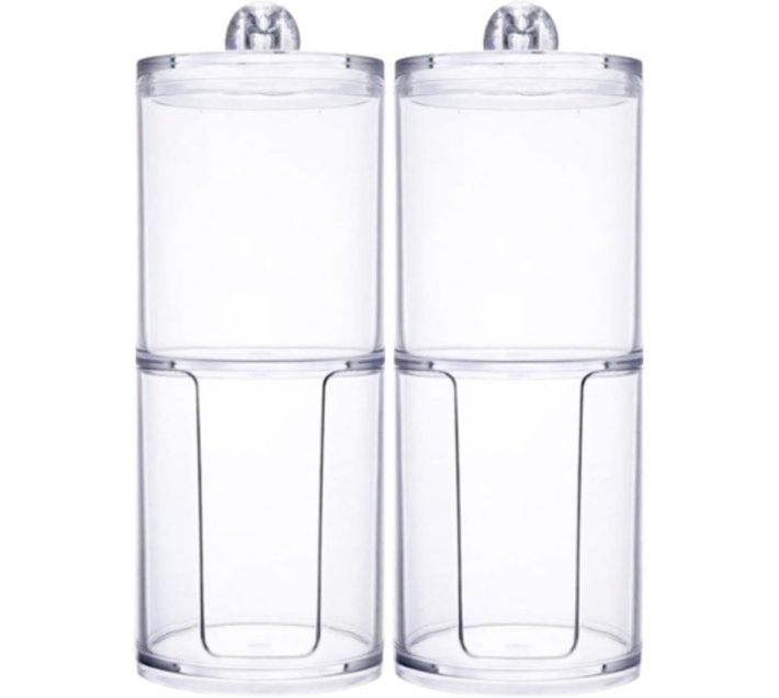 Generic Plastic Utility Container - 500 ml (Pack of 2, White) | Makro