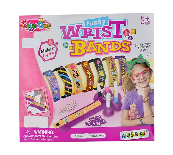 Someone’s in a Makro DIY Wrist Bands Children`s Arts and Crafts Mood