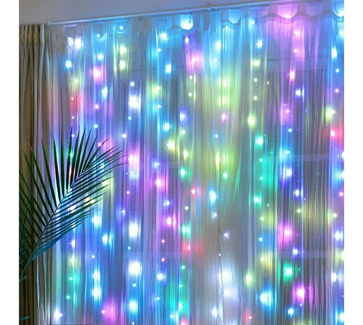 SUPER E 1 LEDs 6 m Multicolour Steady String Rice Lights (Pack of 1 ...