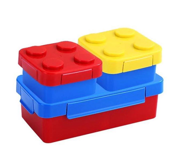 Someone’s in a Makro Blocks Snack Container - Lego Shape Lunch Box ...