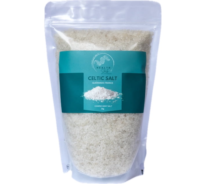 Health Stack Course Grain Celtic Salt (1 kg) | Makro