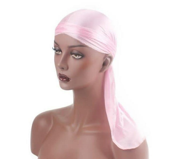 Someone’s in a Makro Premium Quality Silky Smooth Durag - Light Pink Mood