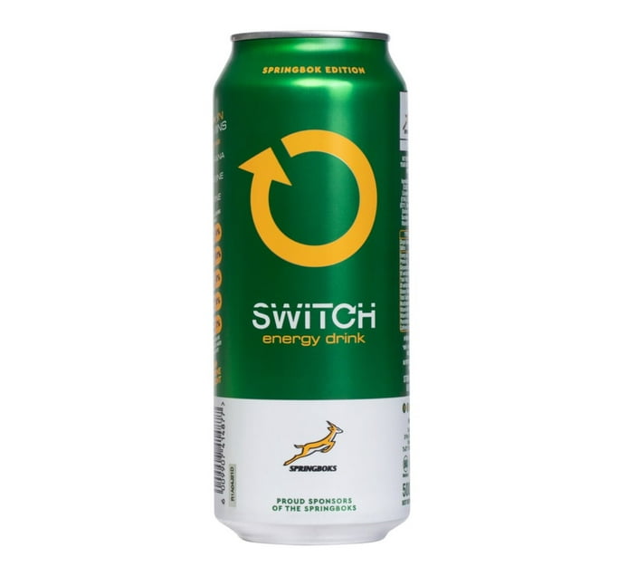 Switch Energy Drink Springbok 6 X 500ml Makro