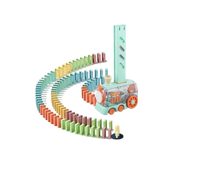 Someone’s in a Makro Kids Construction And Stacking Domino Train Toy ...