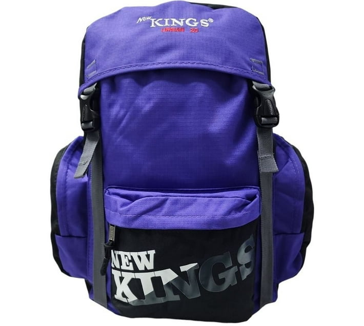 new kings school bag 20 l Backpack (Black, Blue) | Makro