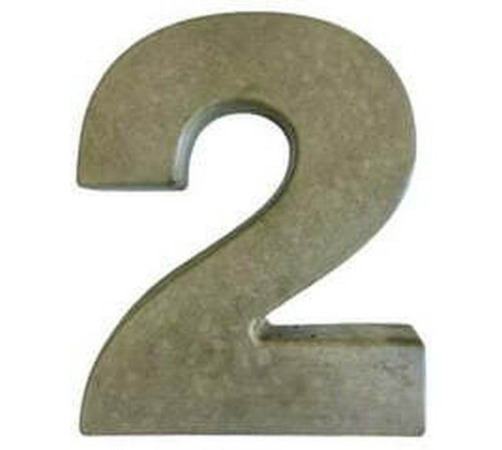 Concrete Creations Cape Town Floating concrete Address Number 2 (Grey ...