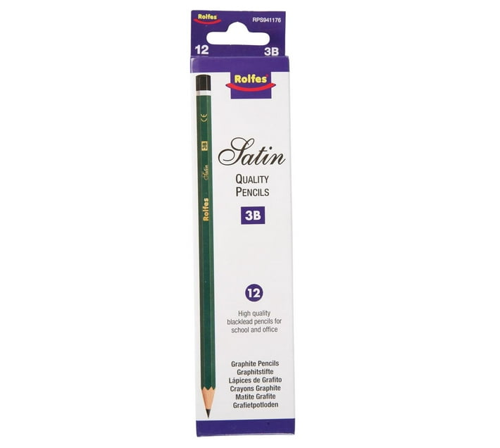 Someone’s in a Makro Rolfes Satin Pencils 3B Graphite Art Drawing ...