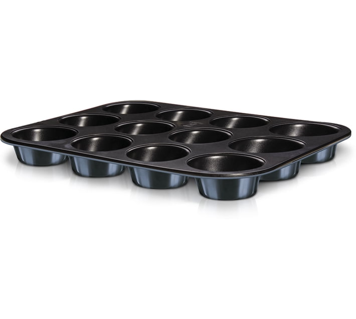 Buy Berlinger Haus 12-Cup Titanium Coating Muffin Pan - Aquamarine ...