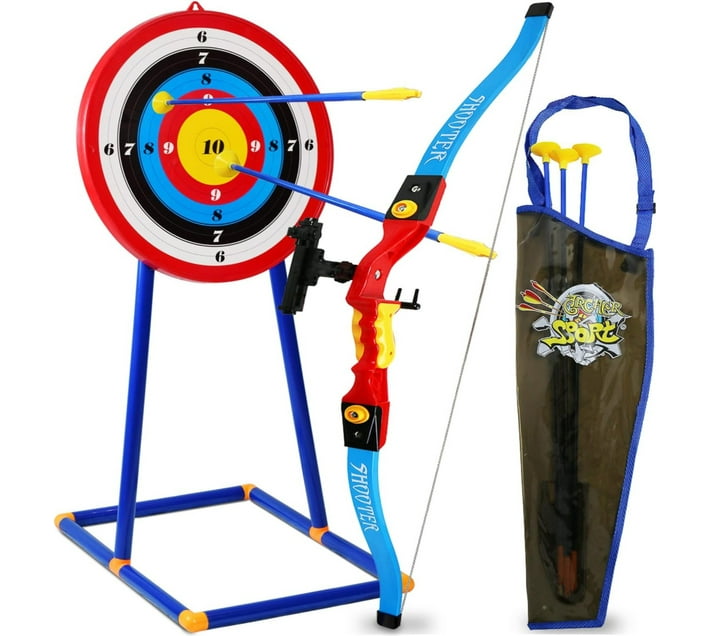 Generic Kiddie Play Bow and Arrow for Kids Toy Archery Set with Target ...