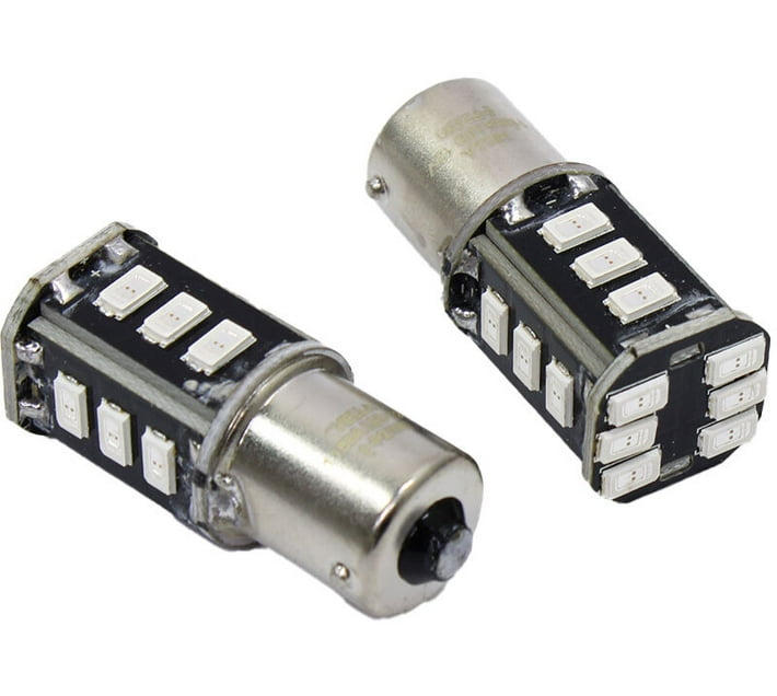 Hella HELLA 1156 AMBER Indicator Light Car LED for Various (12 V, 80 W ...