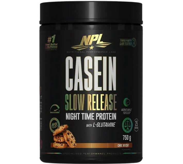 NPL Casein Slow Release Night Time Protein (750g) Casein Protein | Makro