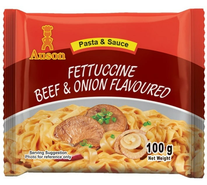 Buy Auson Beef and Onion Pasta and Sauce Instant Pasta (Pack of 36, 100 ...