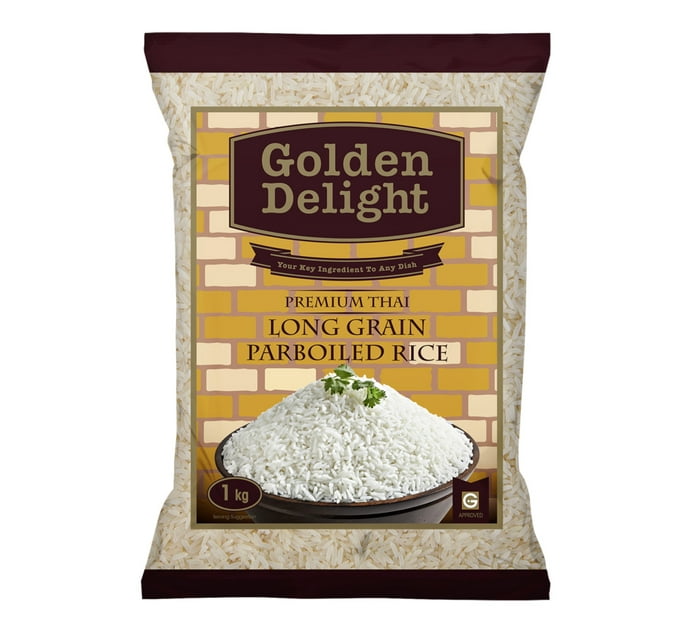 Golden Delight Parboiled Rice (20 x 1kg) | Makro