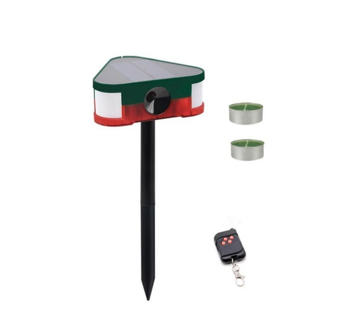 Someone S In A Makro Remote Controlled Solar Infrared Sensor Alarm With Added Mosquito Tealights
