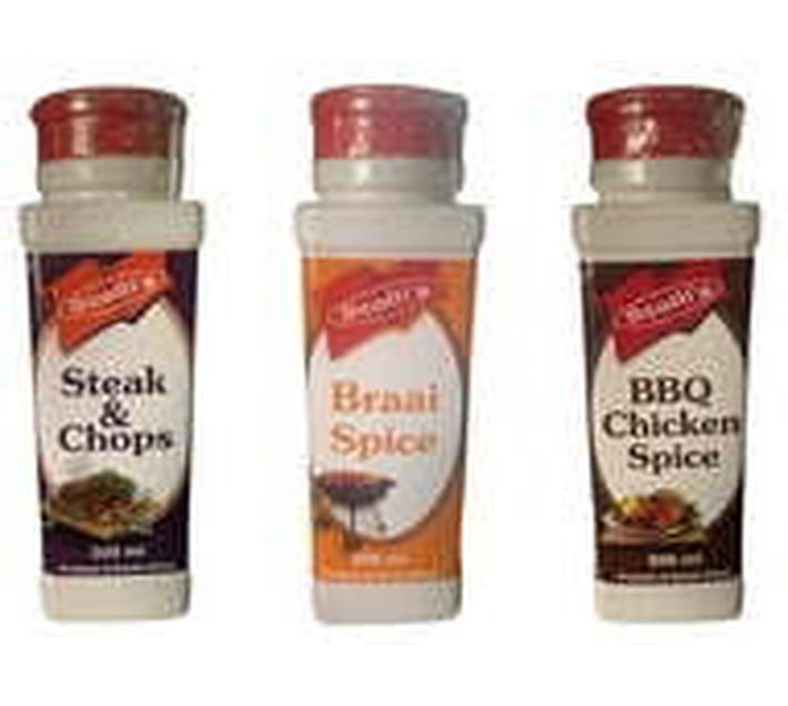 Scalli's Scalli's Steak & Chops 500g + Braai Spice 500g + BBQ Chicken ...