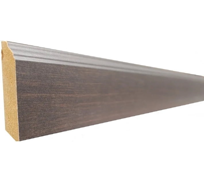Pedross Skirting Dark Cocoa MDF Wrapped 100mm x 14mm x 2250mm for ...