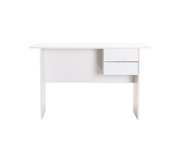 Soho 120cm 2 Drawer Desk - White | Makro